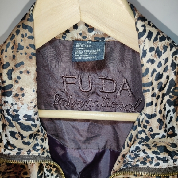 Fuda International | Jackets & Coats | Y2k Silk Vintage Fuda Intl ...